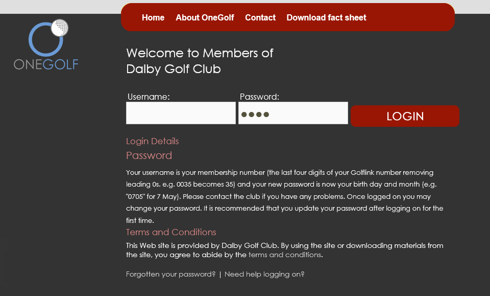 Play Golf - Dalby Golf Club